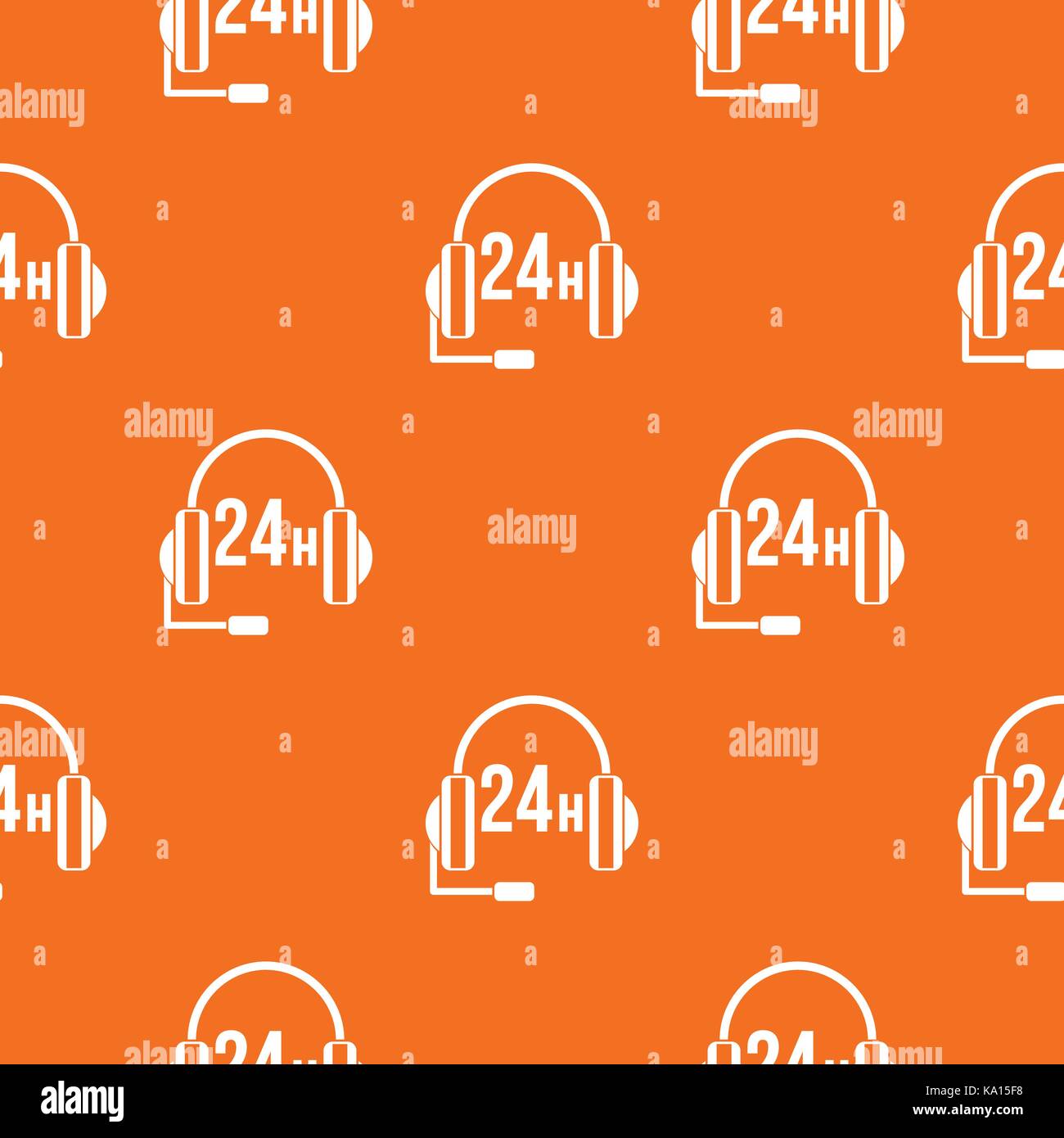 Support 24 hours pattern seamless Stock Vector Image & Art - Alamy