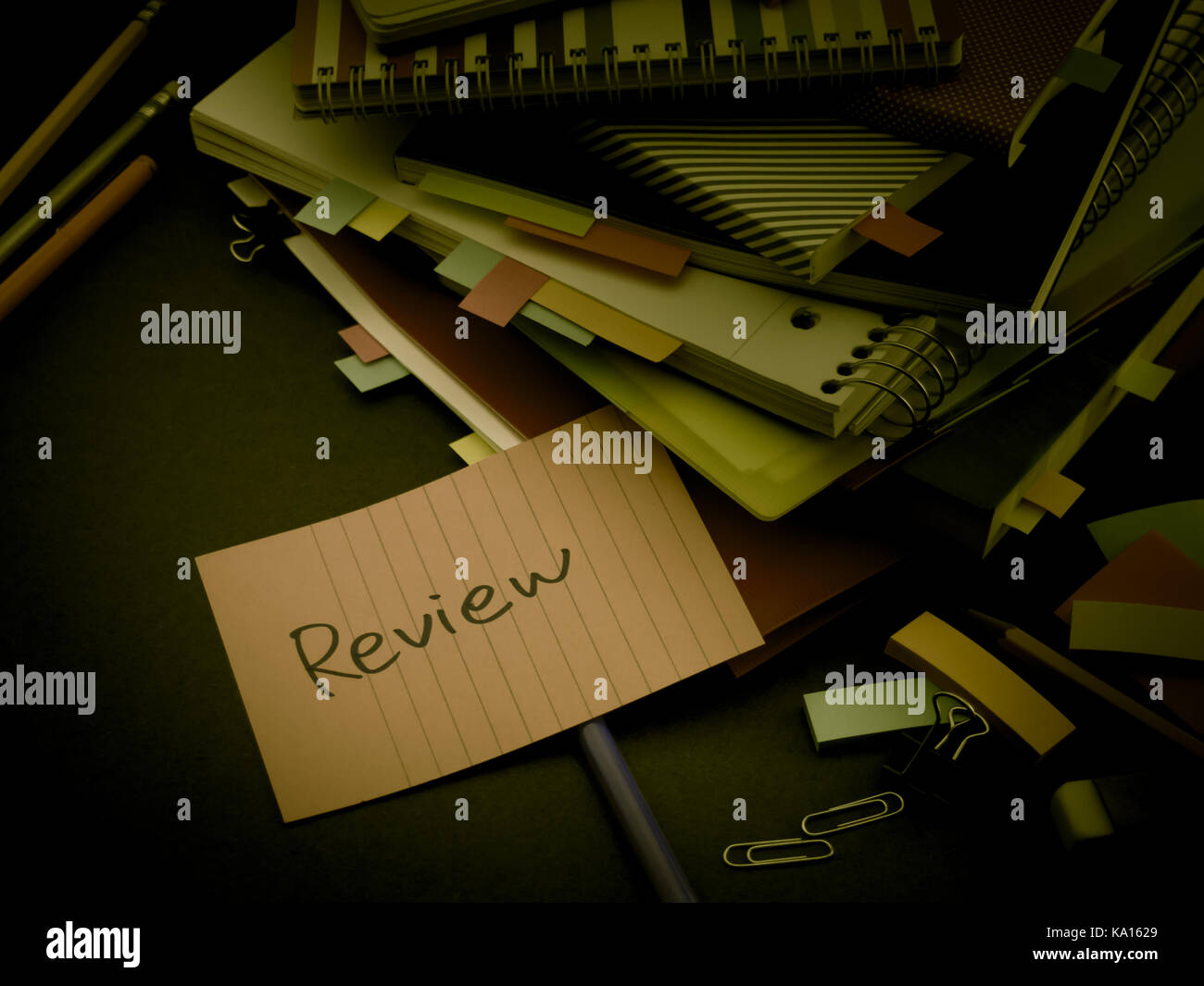 Paper file review hi-res stock photography and images - Alamy