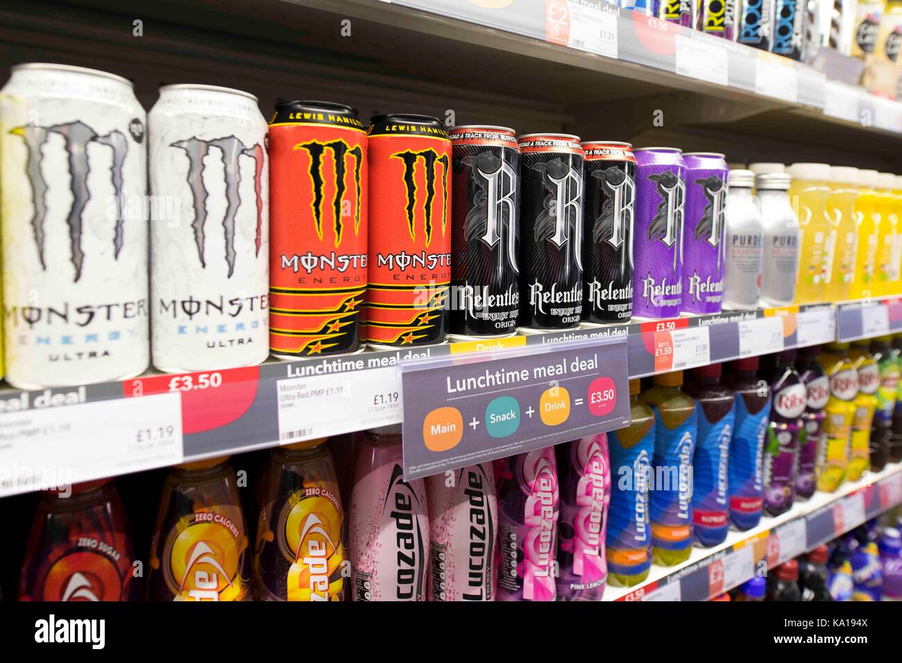 Sugary fizzy drinks on supermarket hi-res stock photography and images ...