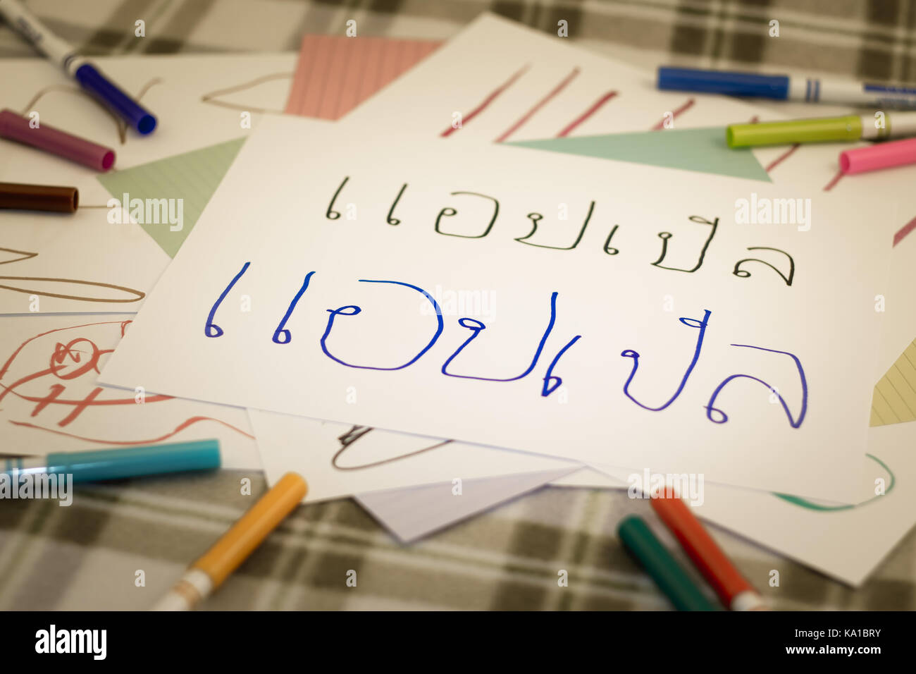 Thai Writing Translation