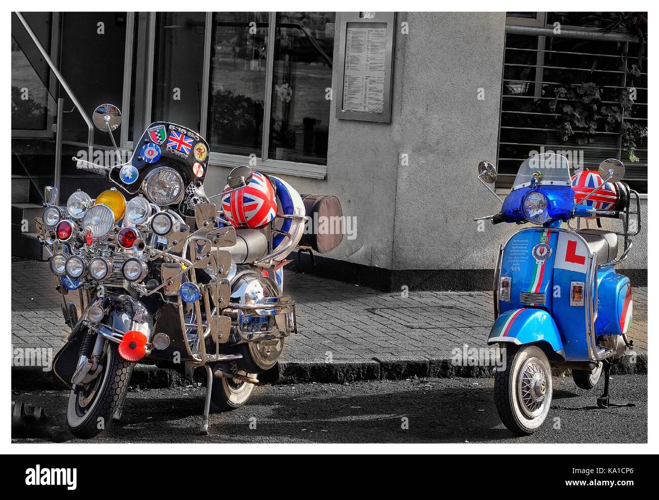 vespa scooter MOD Stock Photo - Alamy