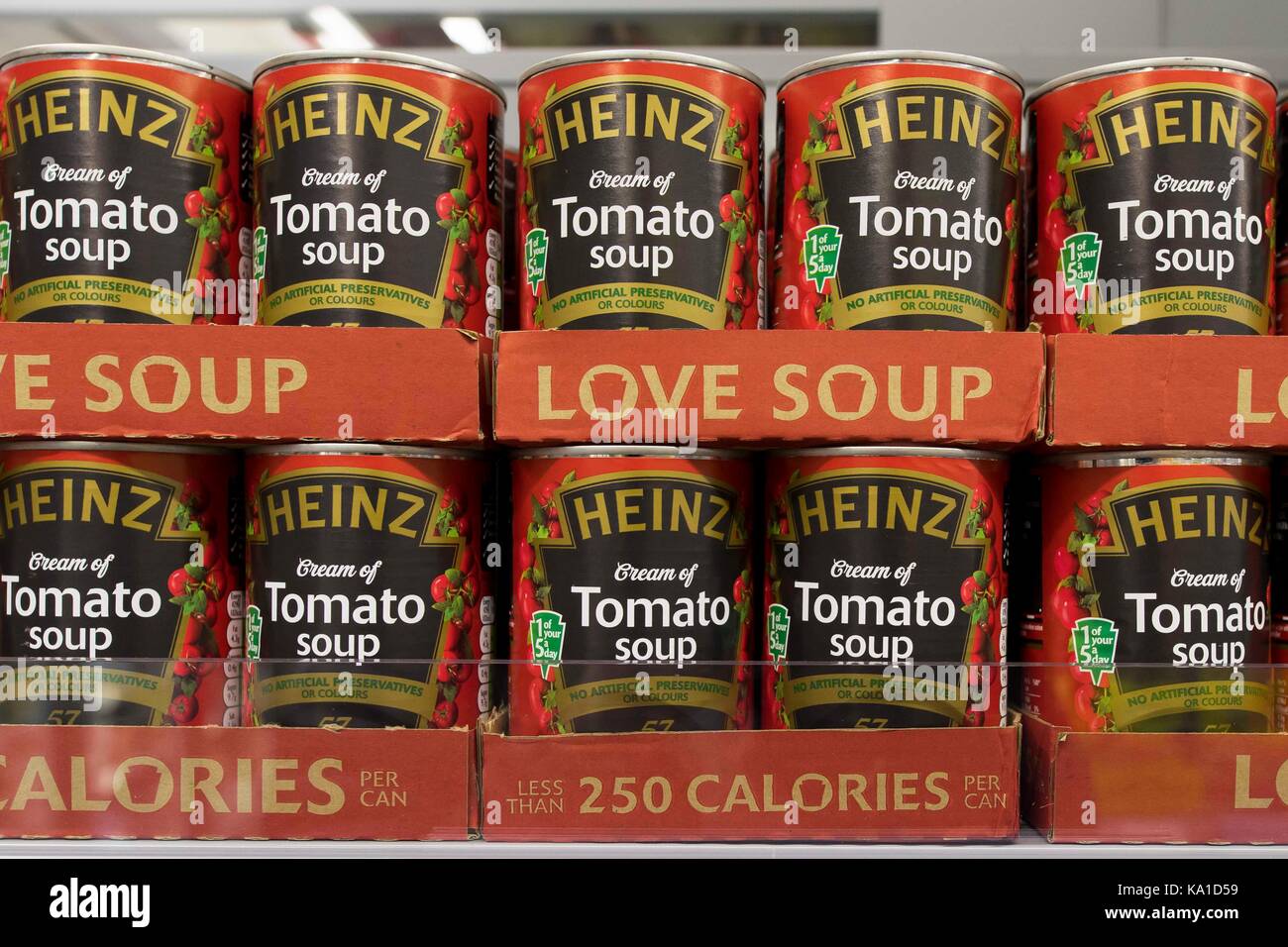 Tinned soup hi-res stock photography and images - Alamy