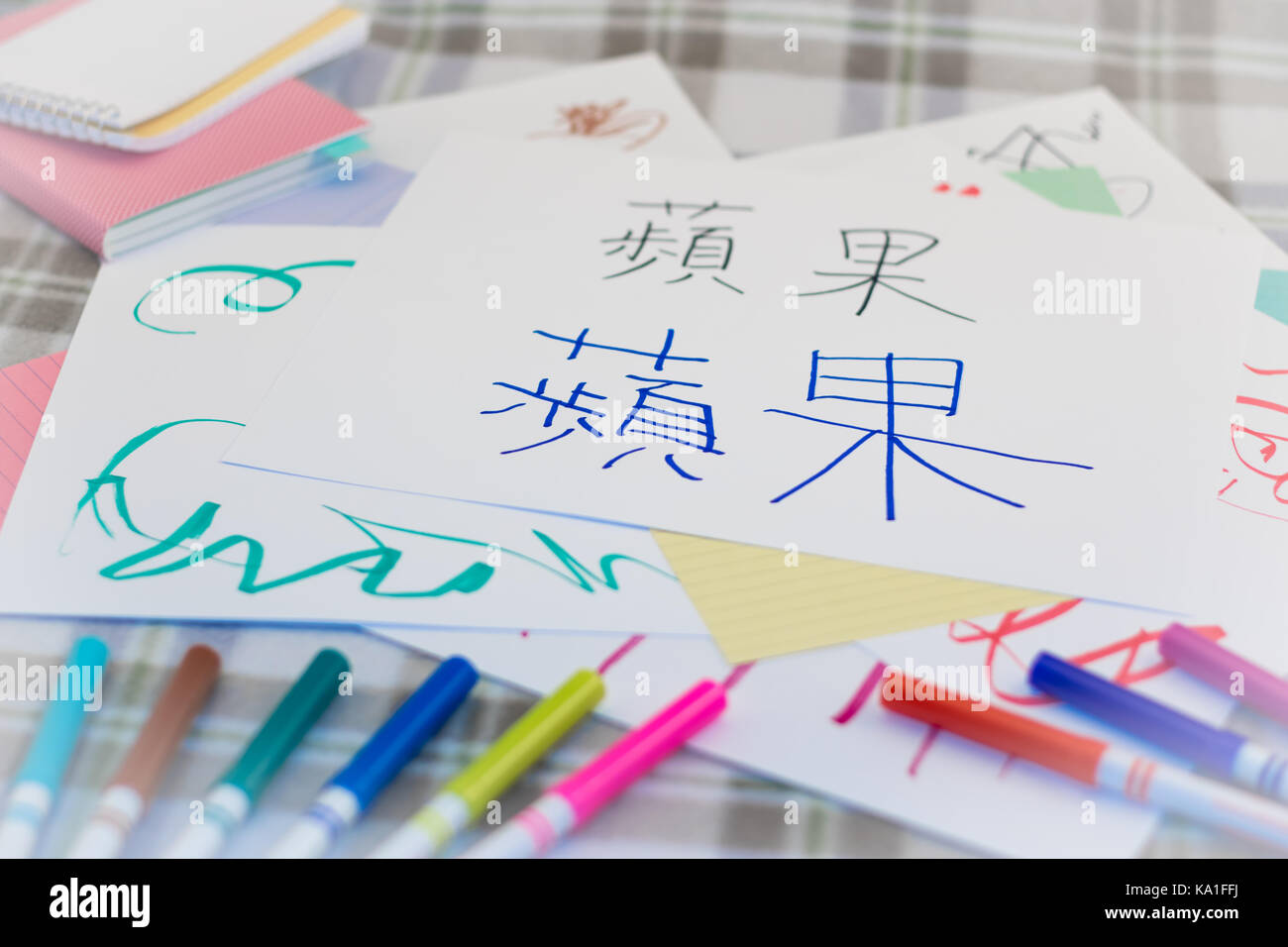 Mandarin; Kids Writing Name of the Fruits for Practice (Translation ...