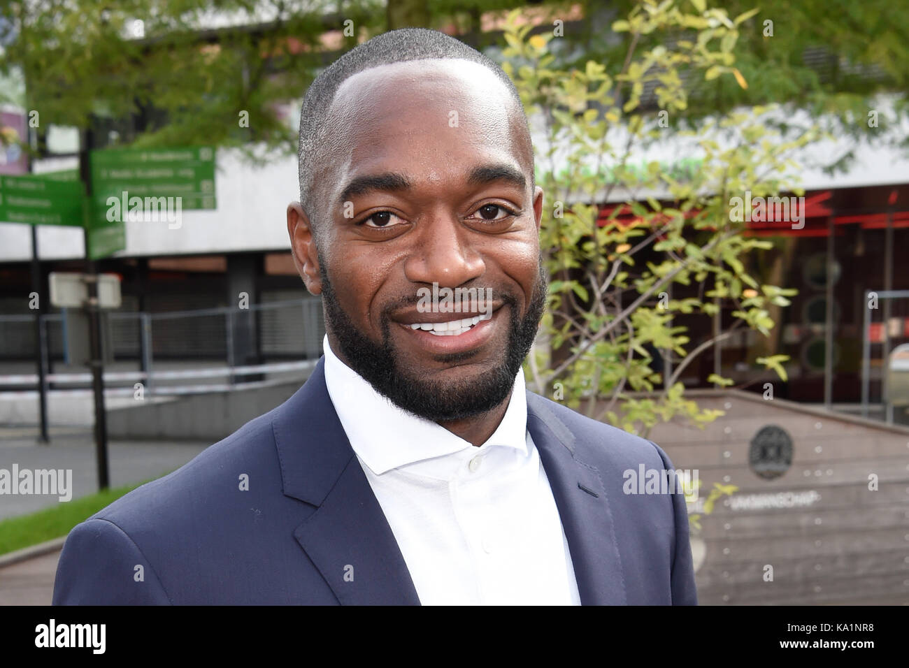 Kenneth Vermeer during the 2017 Football Gala in Studio 21 in Hilversum ...