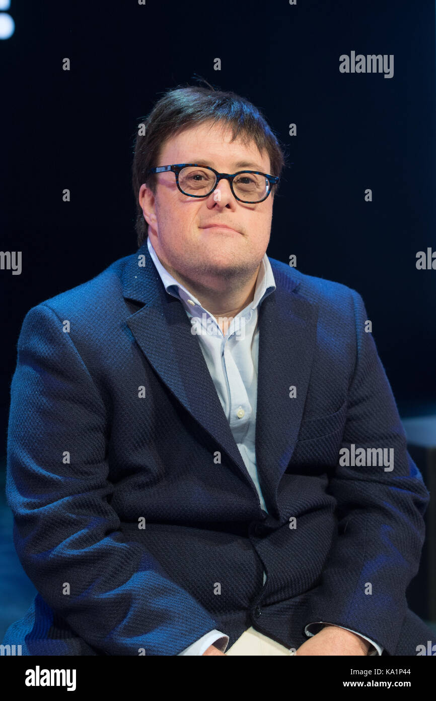 The main actor of the very successful film Yo También, Pablo Pineda ...