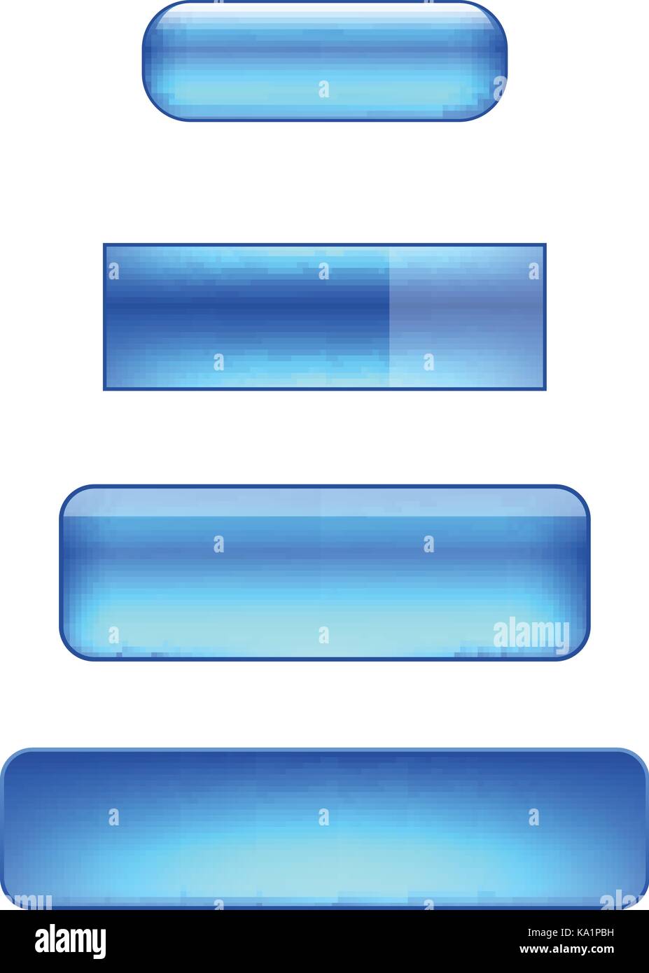 vector web buttons set Stock Vector Image & Art - Alamy