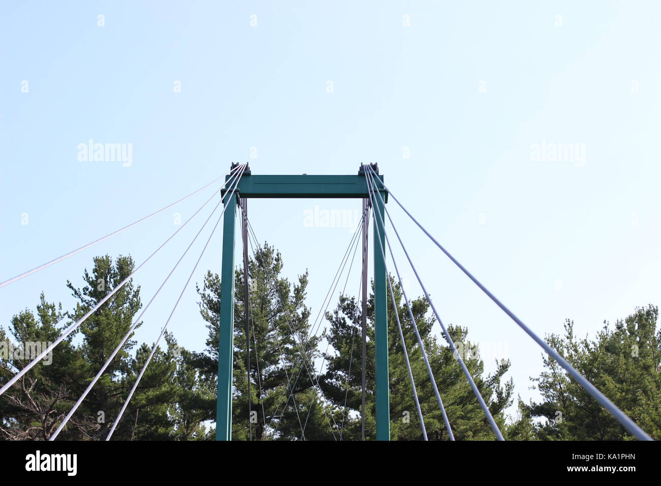Suspension wires hi-res stock photography and images - Alamy