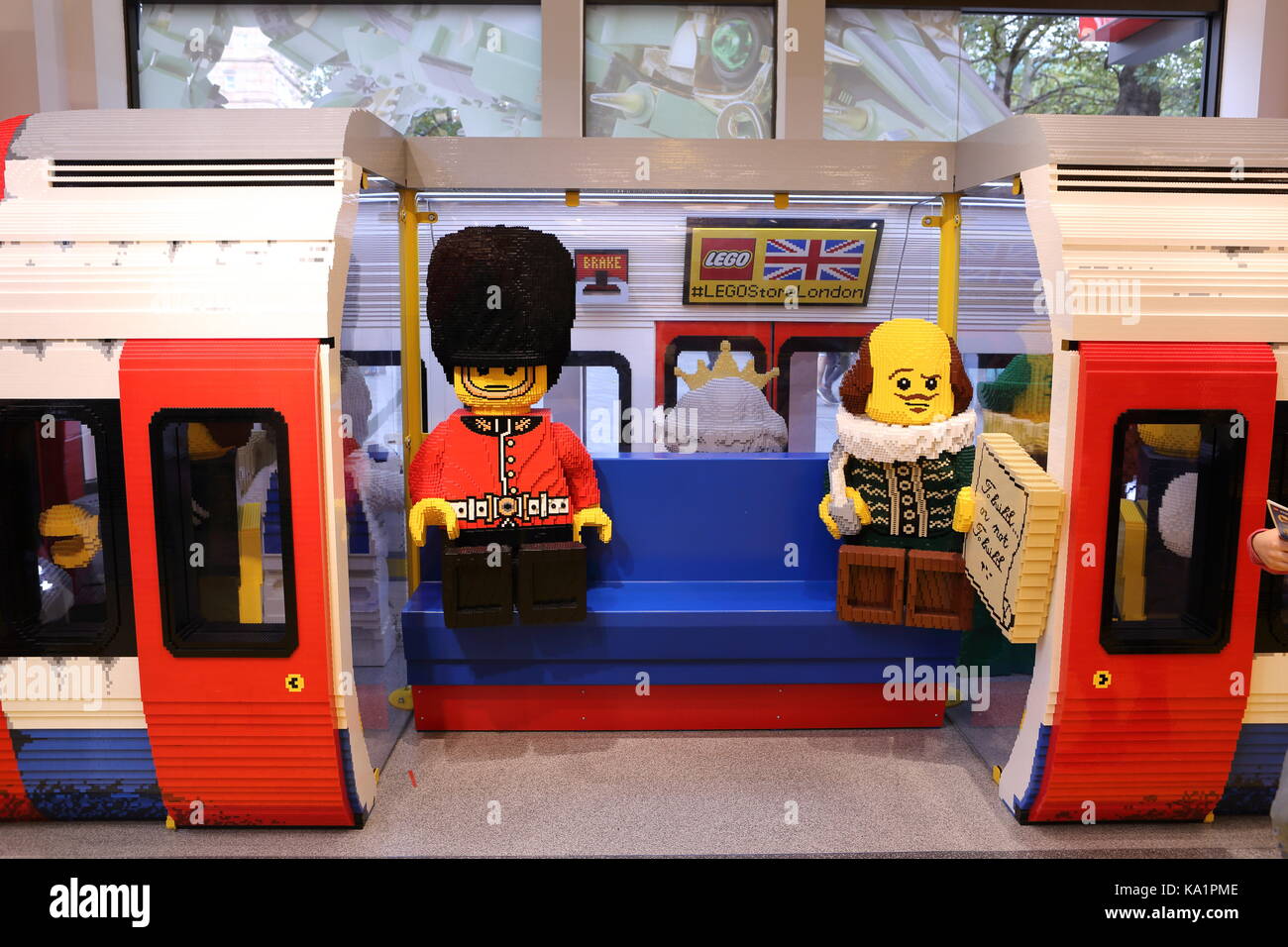 Lego Store London Interior Stock Photo - Alamy