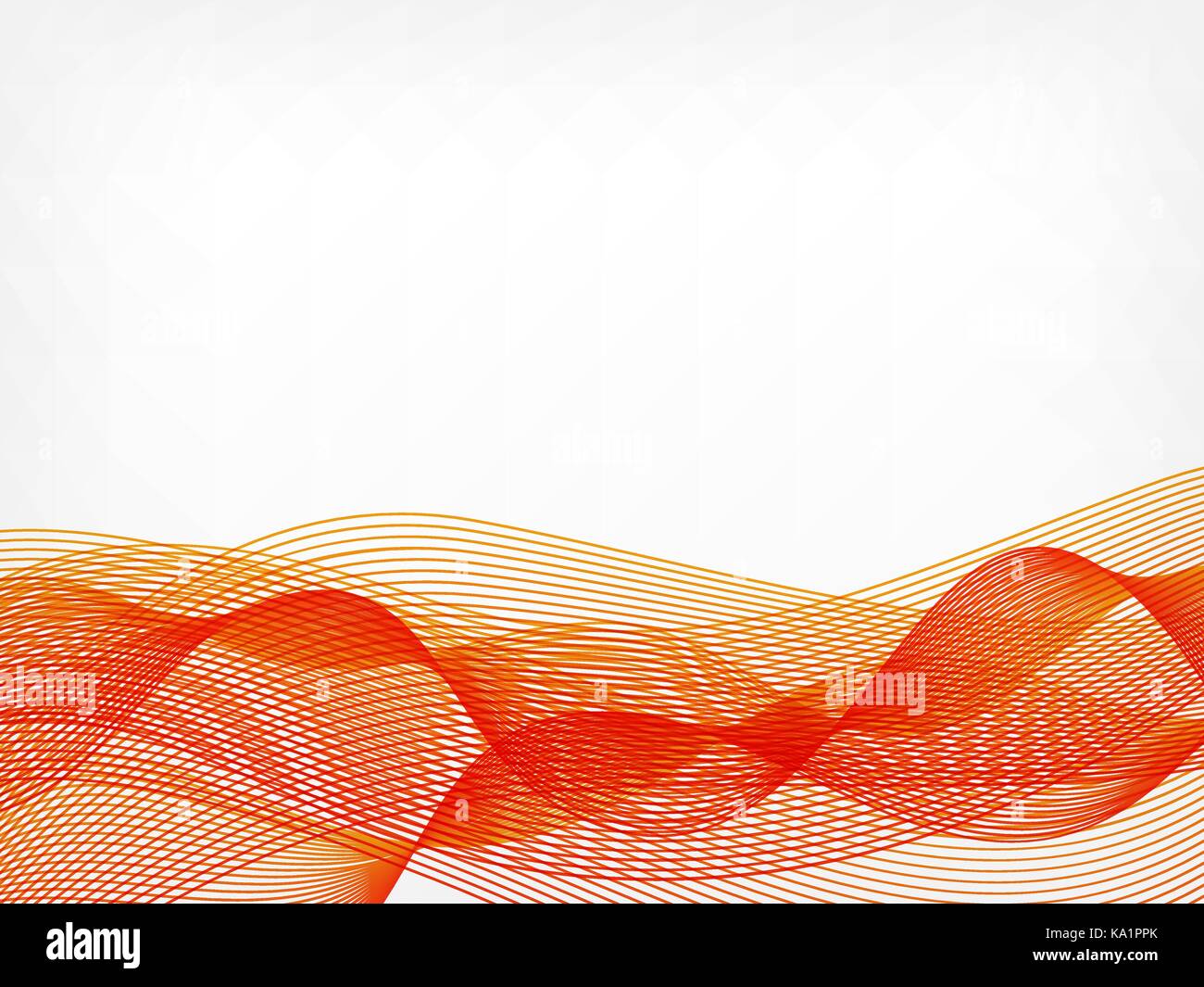 abstract vector waved line background - red and orange Stock Vector ...