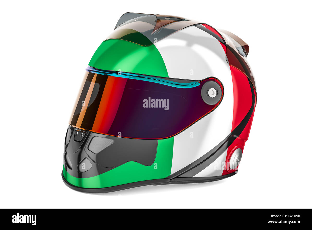 Italian flag helmet hi-res stock photography and images - Alamy