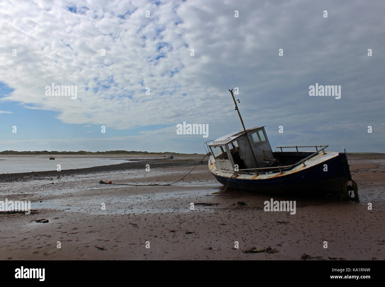 Ravenglass Beach Lake District Stock Photo - Alamy
