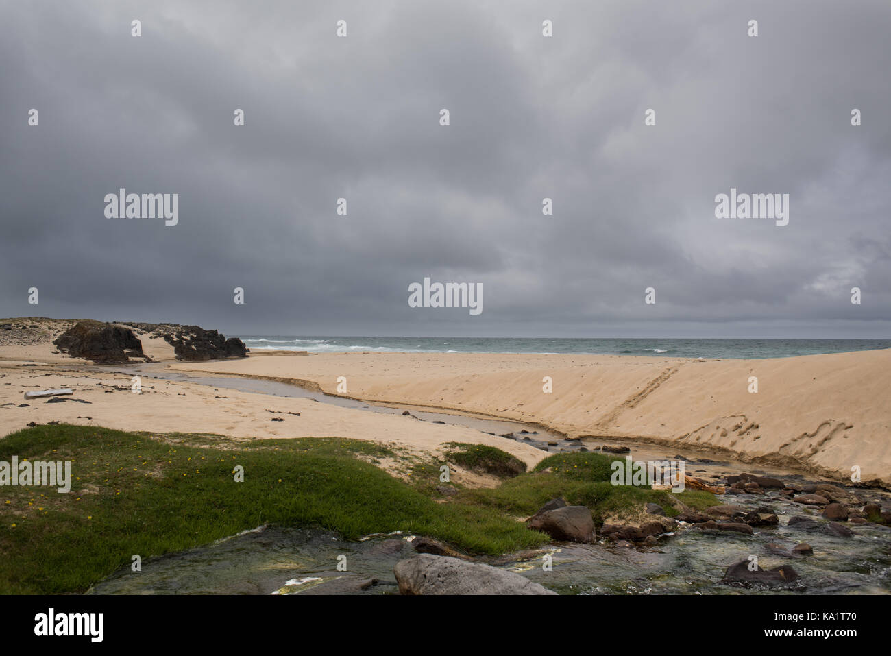 River running to the sea Stock Photo - Alamy