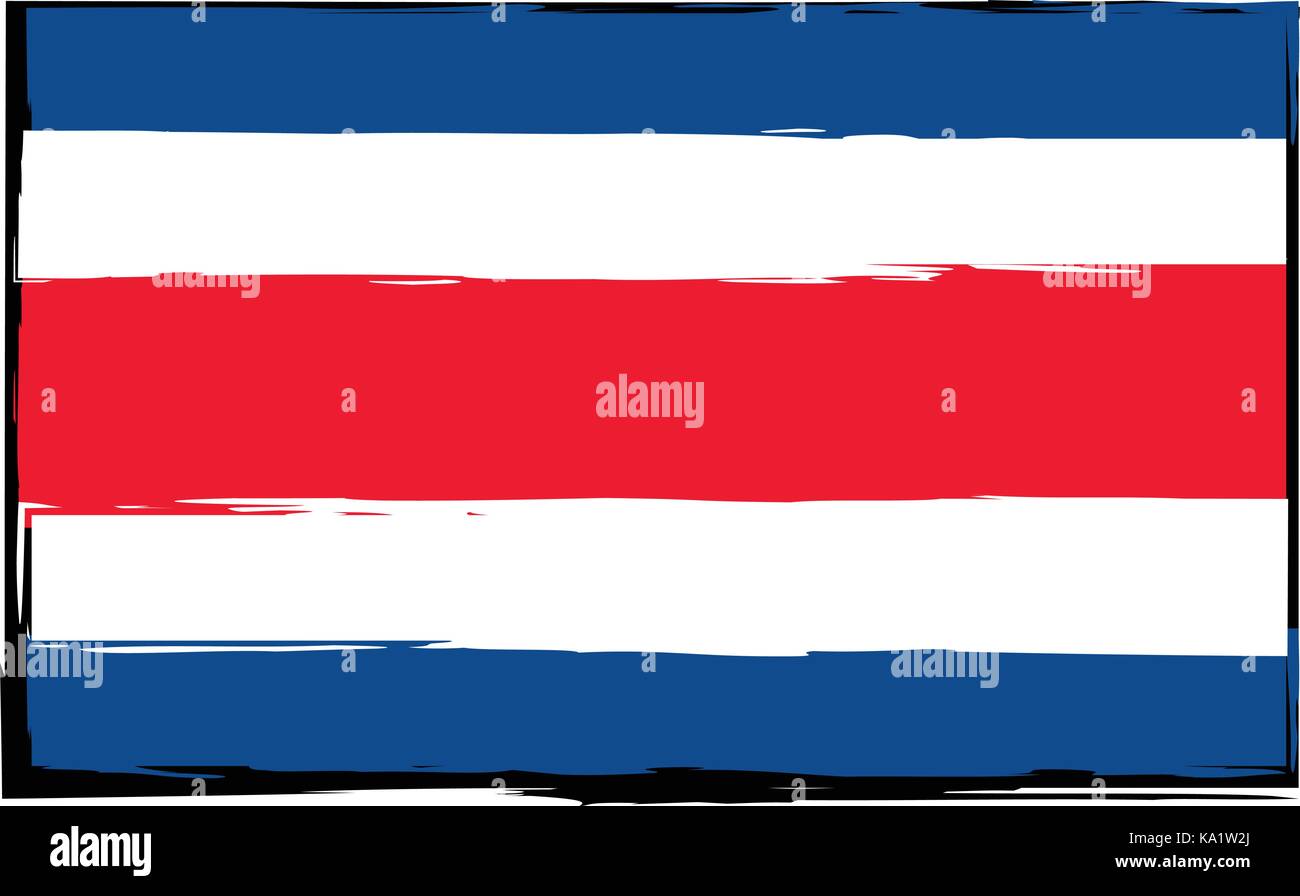 Spanish sign costa rica Stock Vector Images - Alamy