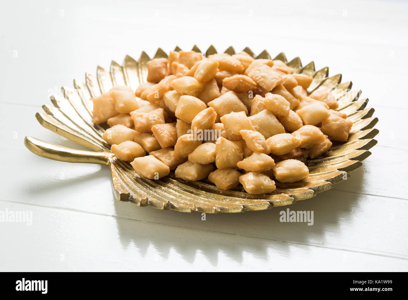 stock photo of variety of Shakkar pare Also Know as Shakkarpare ...