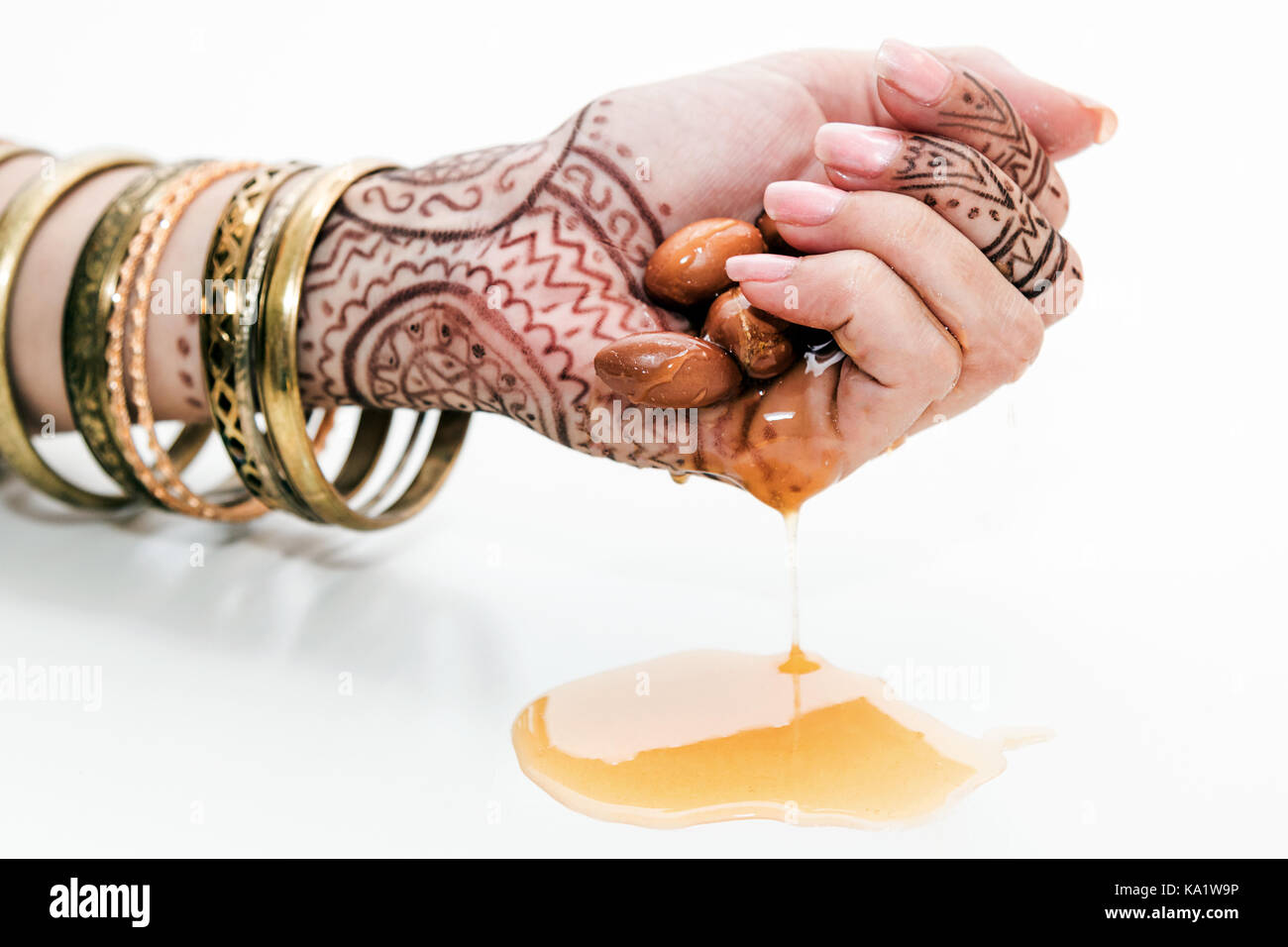 rgan seeds, gold of morocco Stock Photo - Alamy