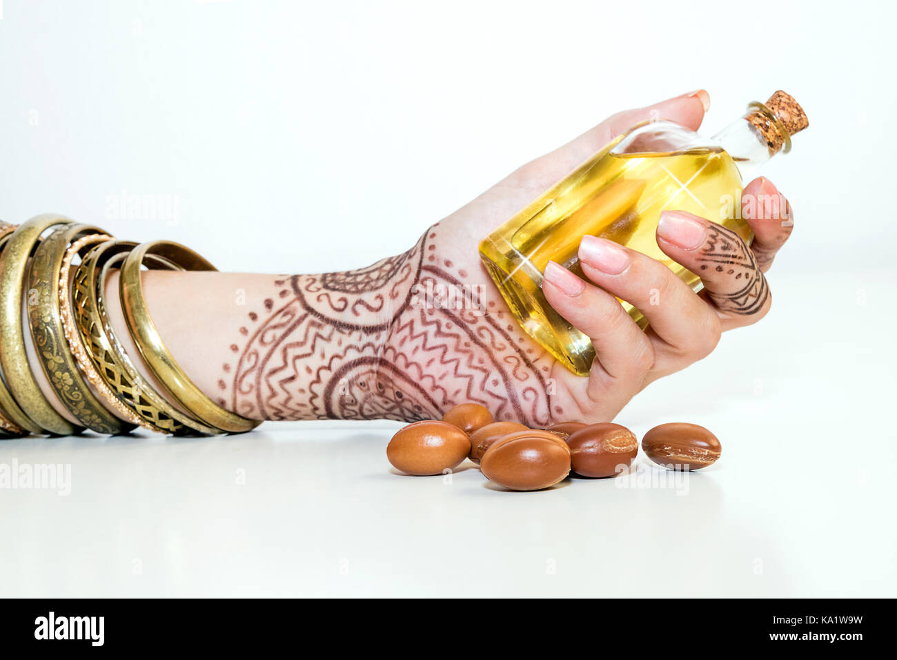 rgan seeds, gold of morocco Stock Photo - Alamy