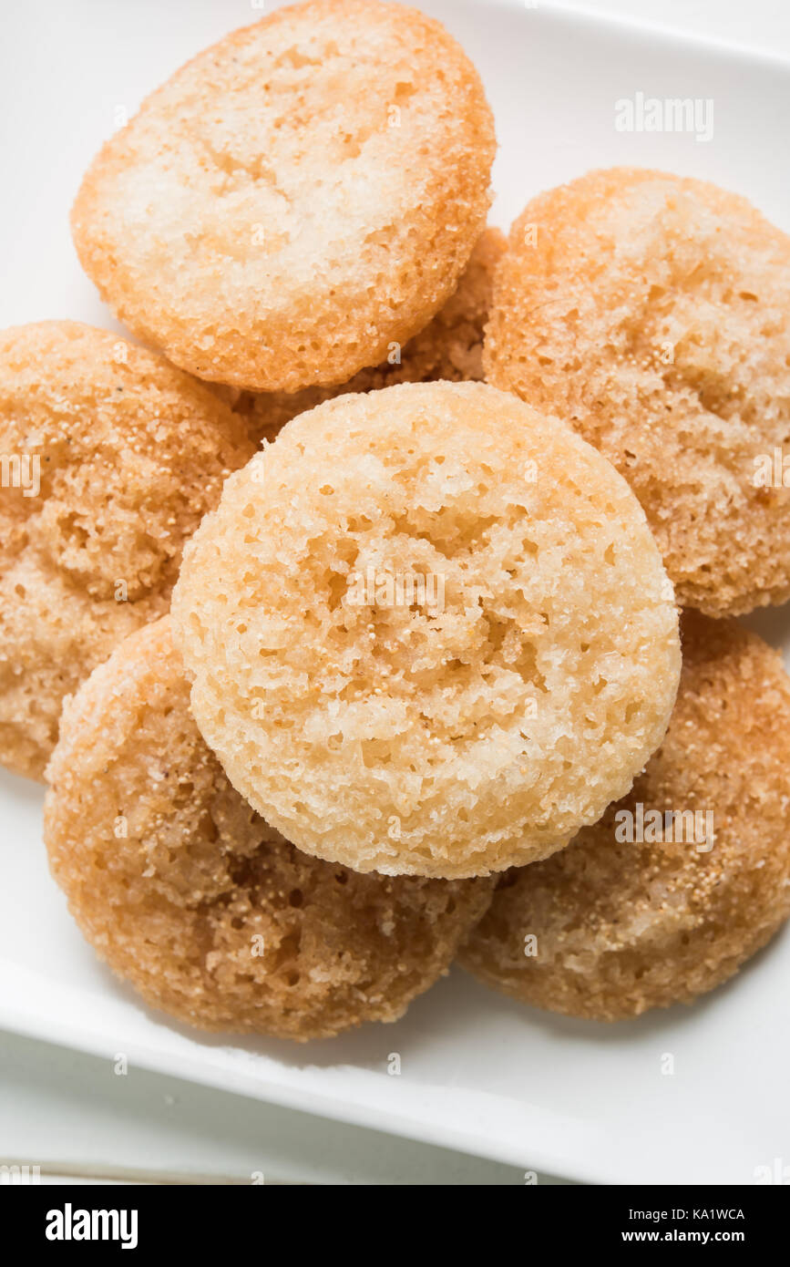 Stock Photo of Anarsa which is an authentic Maharashtrian sweet pastry ...