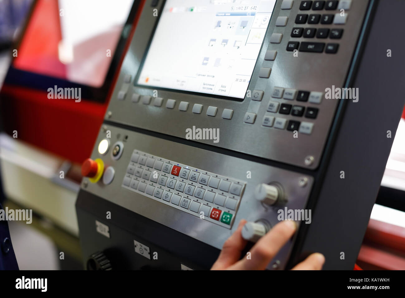 Lathe operation hi-res stock photography and images - Alamy