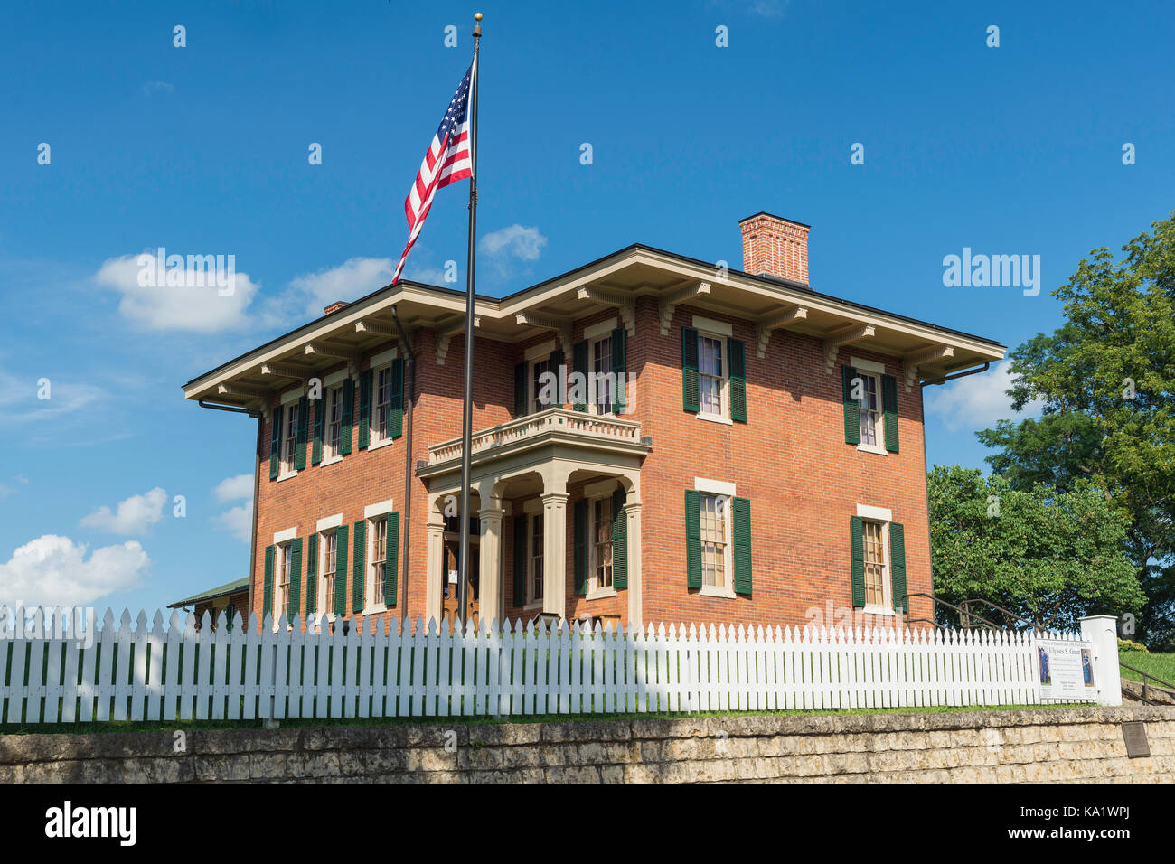 Home of President Ulysses S. Grant in Galena, Illinois Stock Photo - Alamy