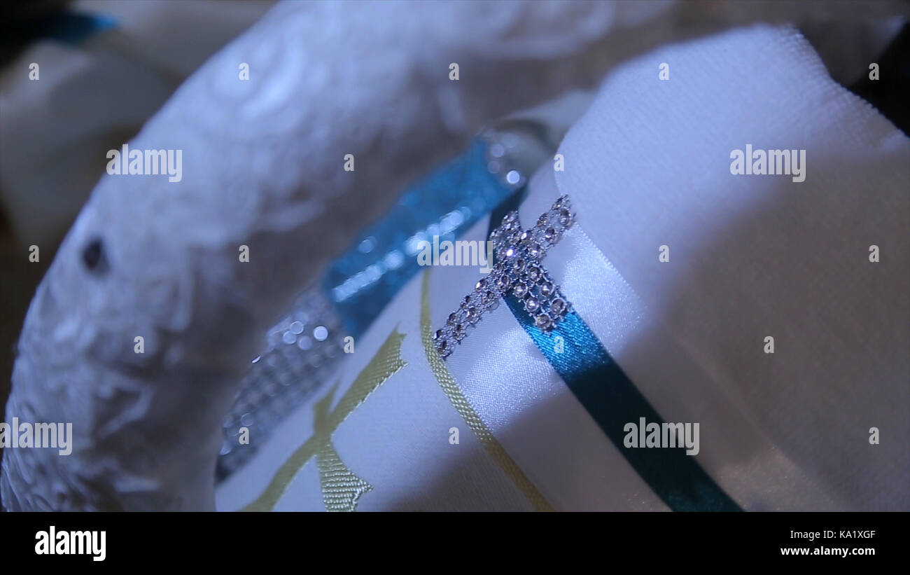 Fabric with a bright cross. ross-stitch, needlework and tailoring ...