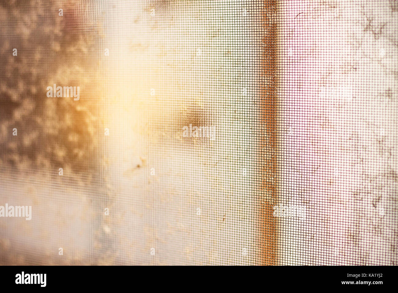 Frame old and dusty windows of the house Stock Photo - Alamy