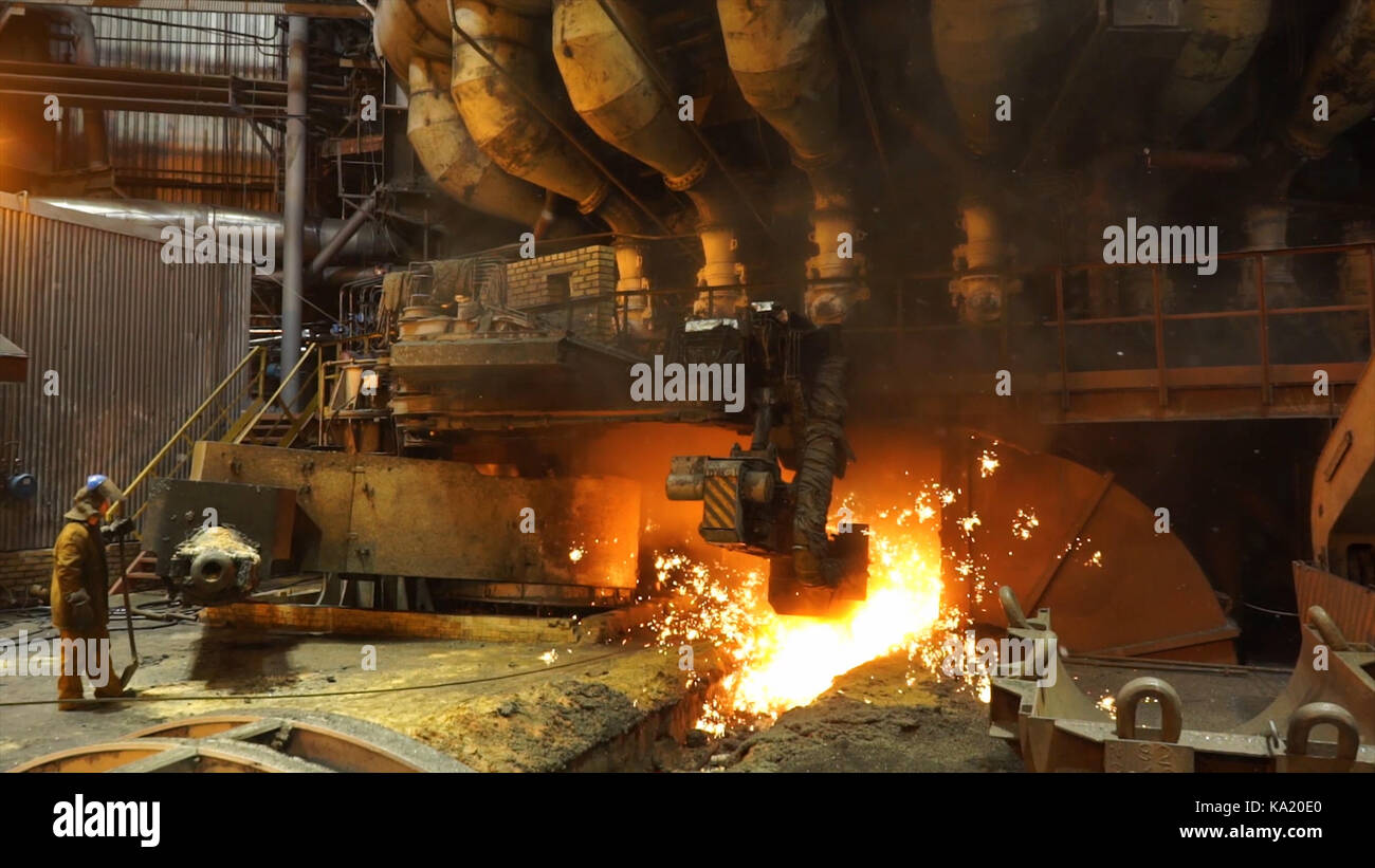Iron Smelting Plant Stock Photos & Iron Smelting Plant Stock Images - Alamy