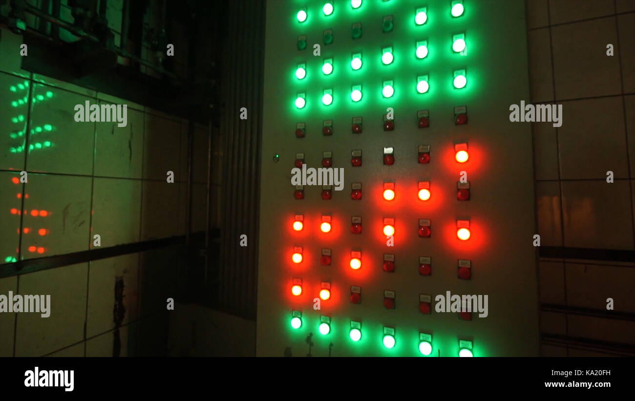Electronic push button electricians buttons hi-res stock photography ...