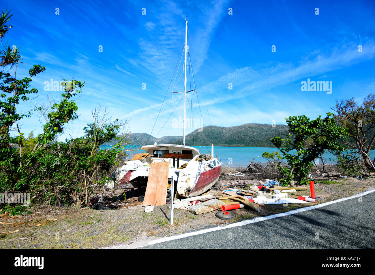 Cyclone damage hi-res stock photography and images - Alamy