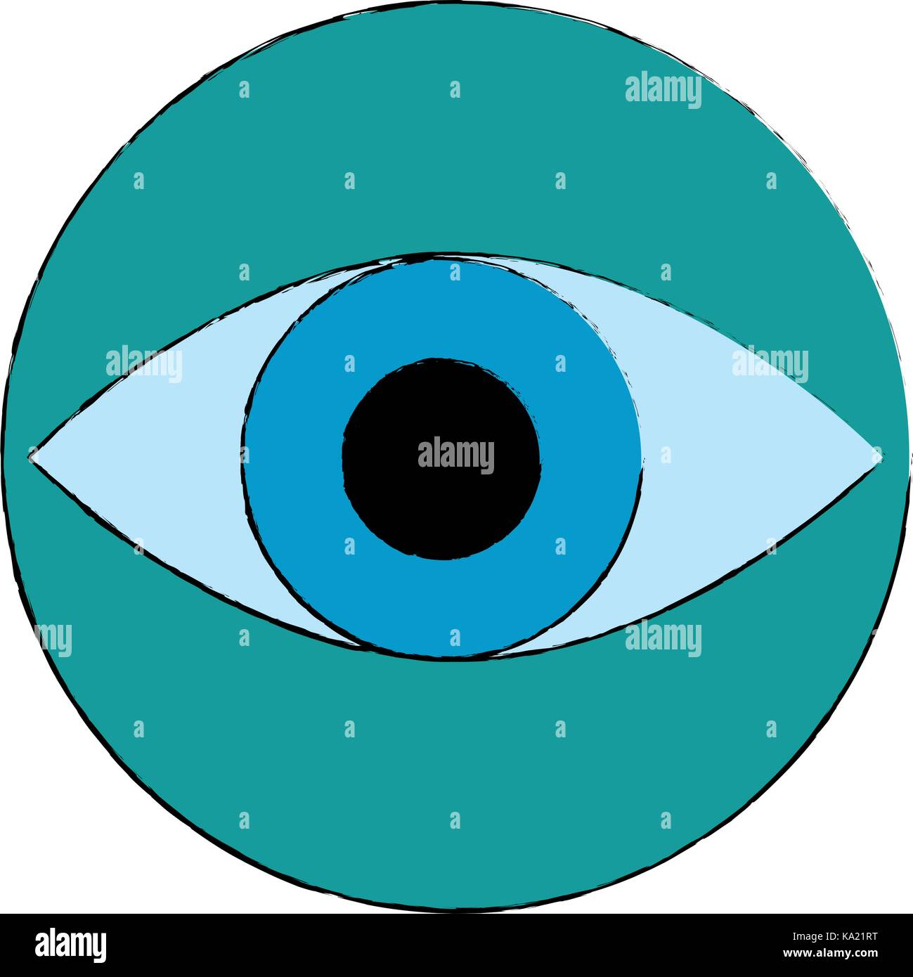 eye human isolated icon Stock Vector Image & Art - Alamy