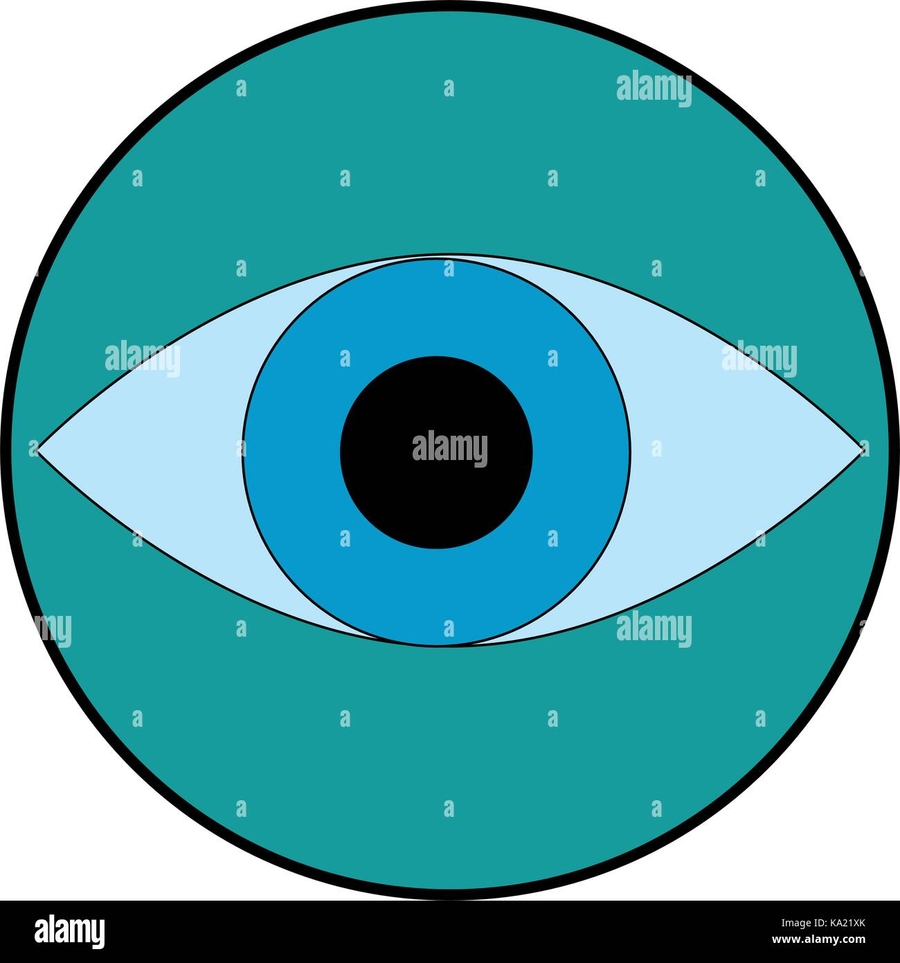 eye human isolated icon Stock Vector Image & Art - Alamy