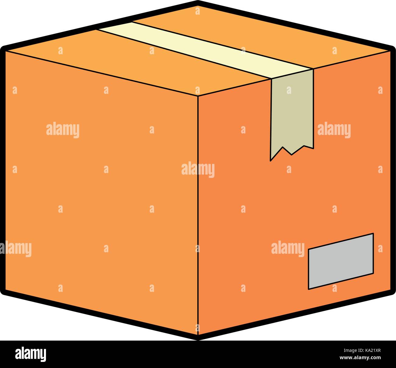 box carton packing icon Stock Vector Image & Art - Alamy