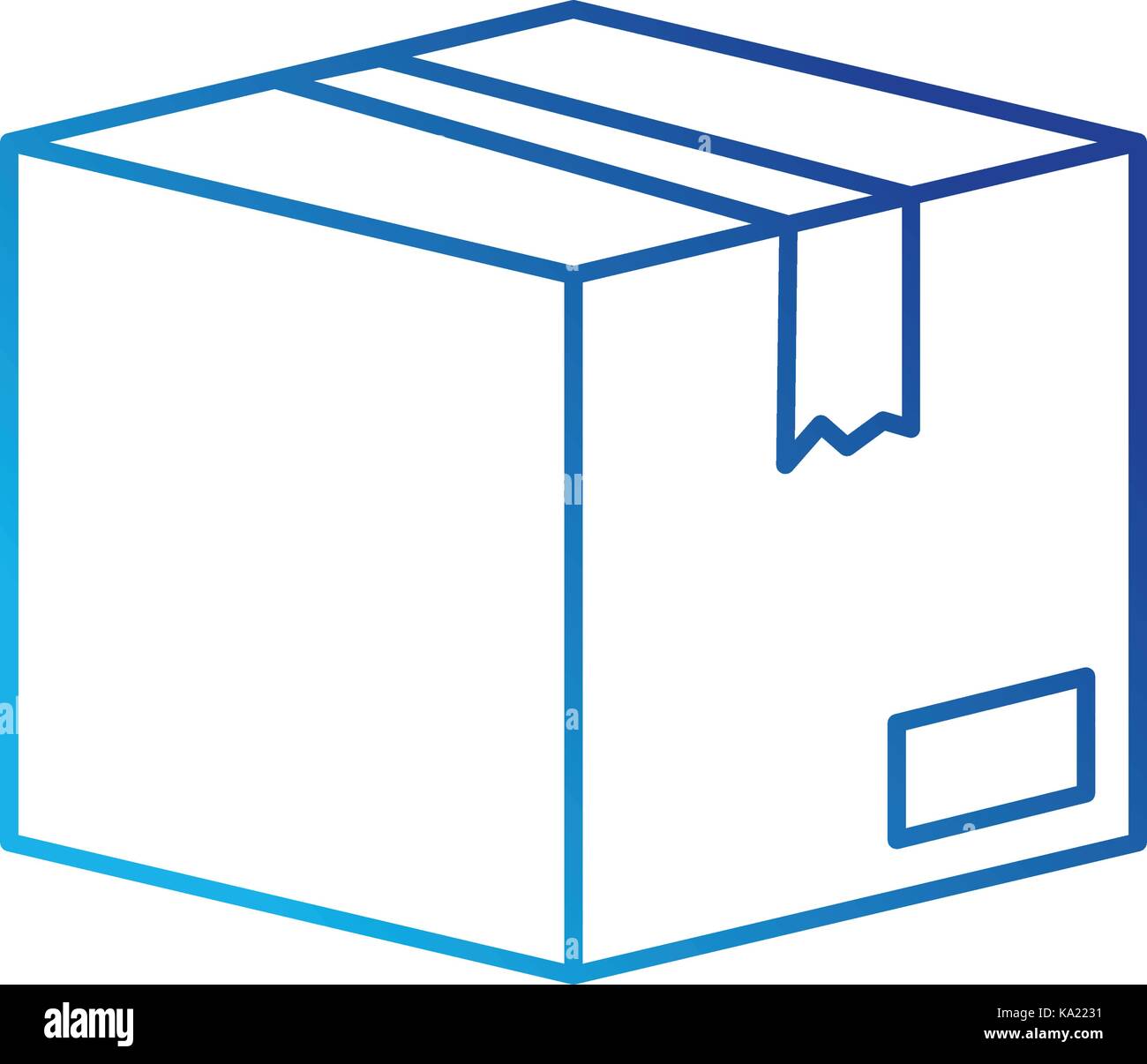box carton packing icon Stock Vector Image & Art - Alamy