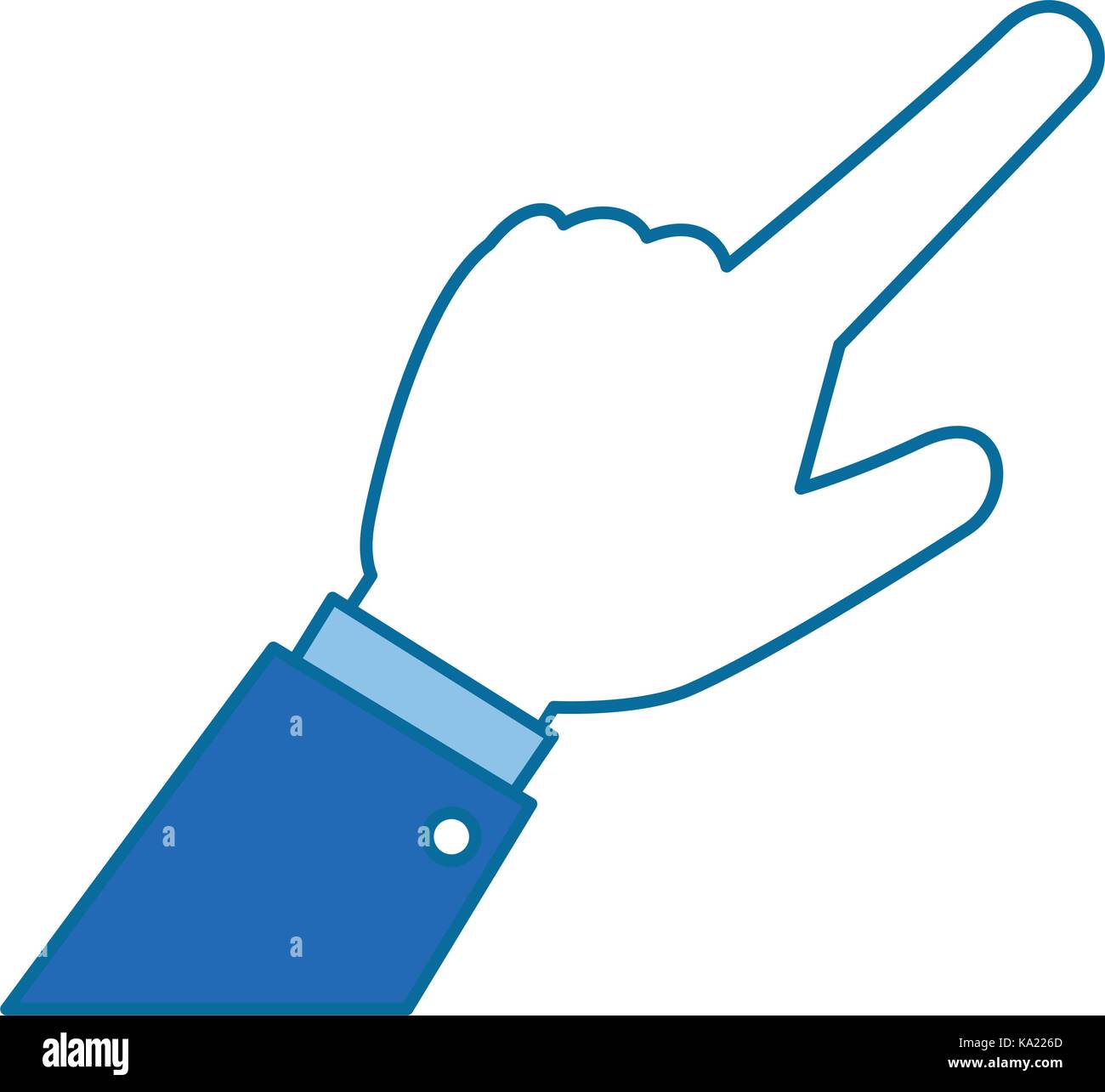 human hand touching icon Stock Vector Image & Art - Alamy