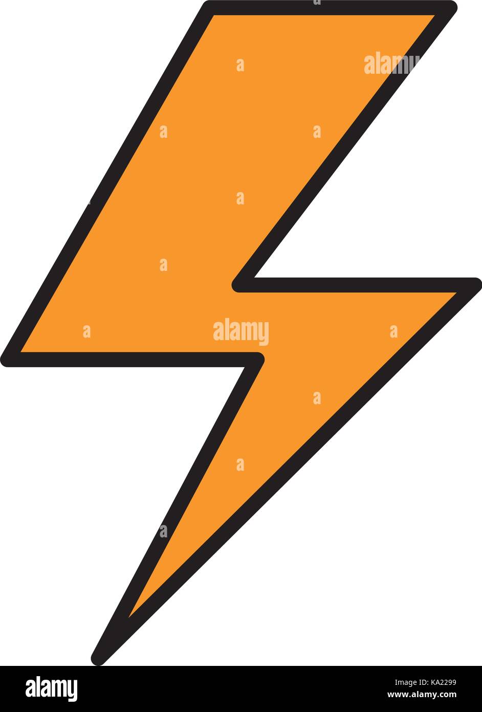 ray electric isolated icon Stock Vector Image & Art - Alamy