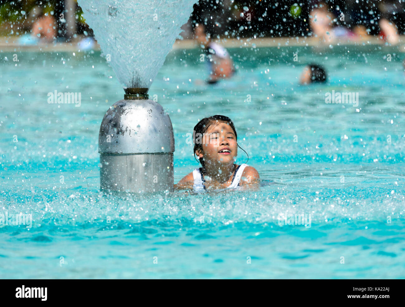 Asian Kids Swimming Pool High Resolution Stock Photography and Images ...