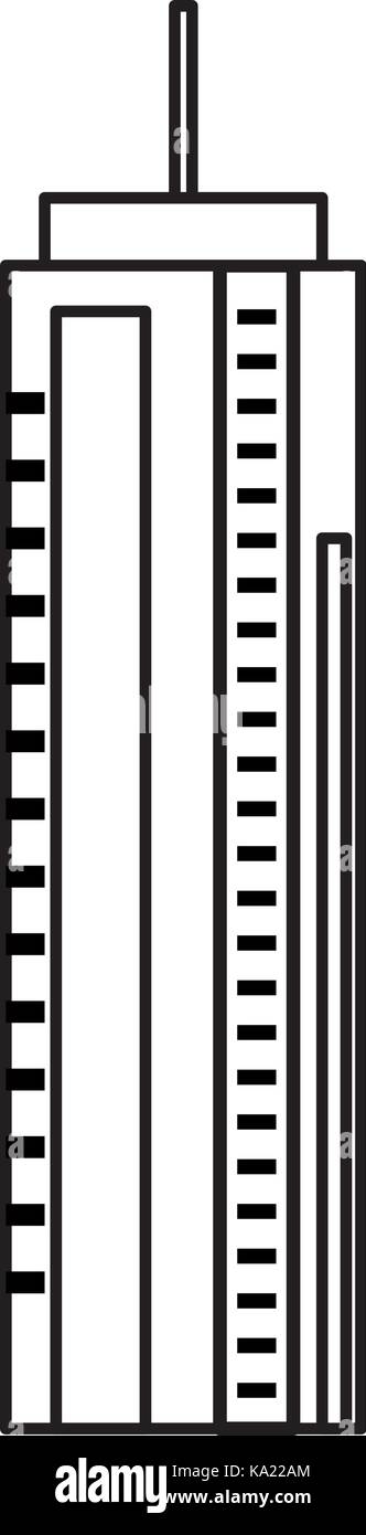 futuristic building isolated icon Stock Vector Image & Art - Alamy