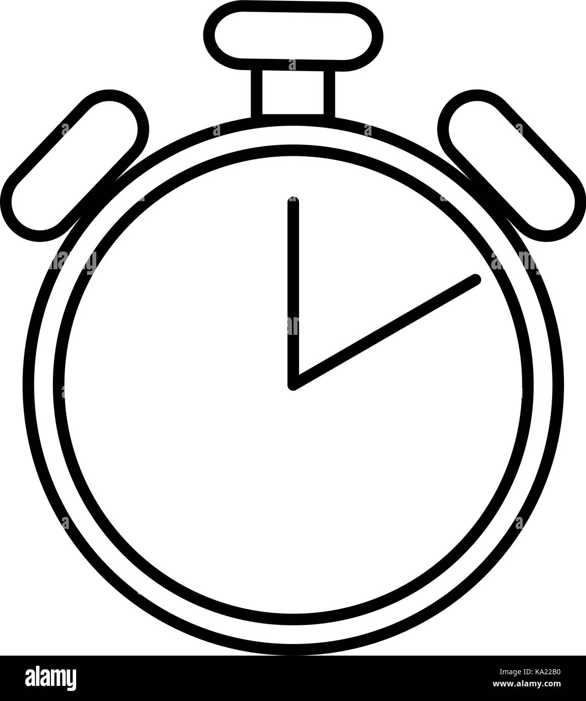 Chronometer Timer Isolated Icon Stock Vector Image And Art Alamy