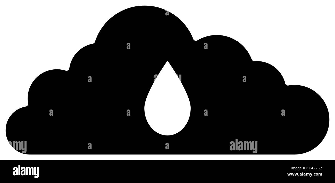 cloud sky with drop Stock Vector Image & Art - Alamy
