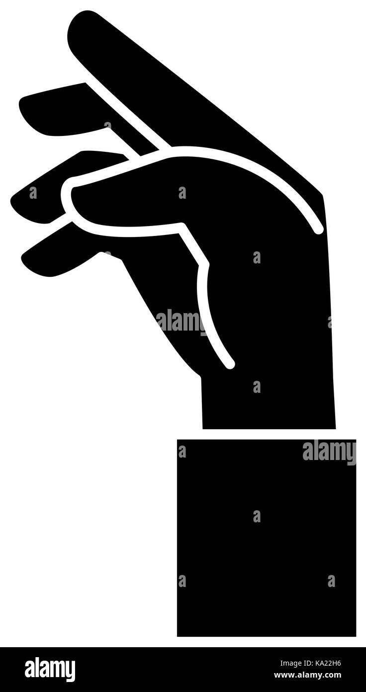 human hand catching icon Stock Vector Image & Art - Alamy