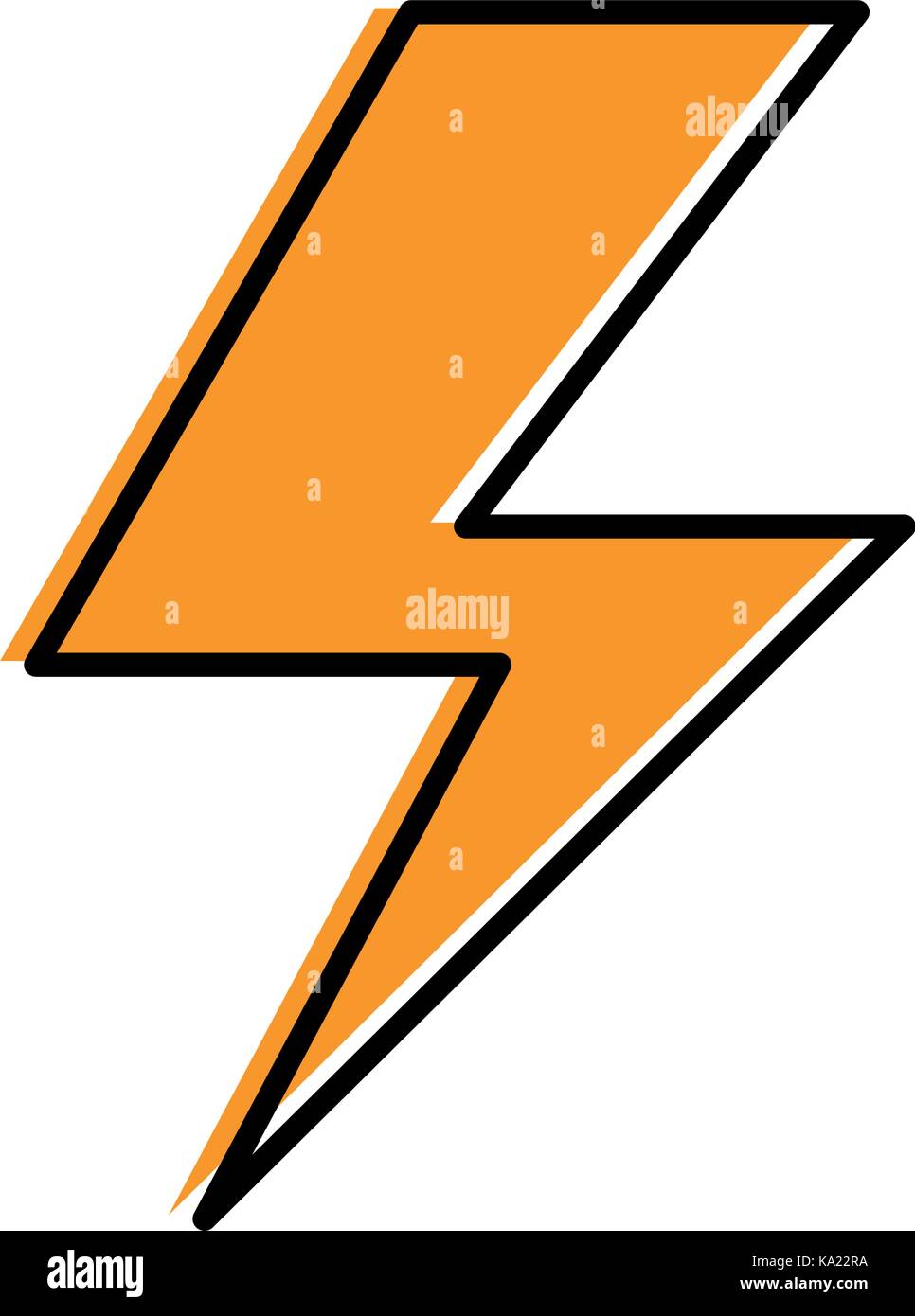 ray electric isolated icon Stock Vector Image & Art - Alamy