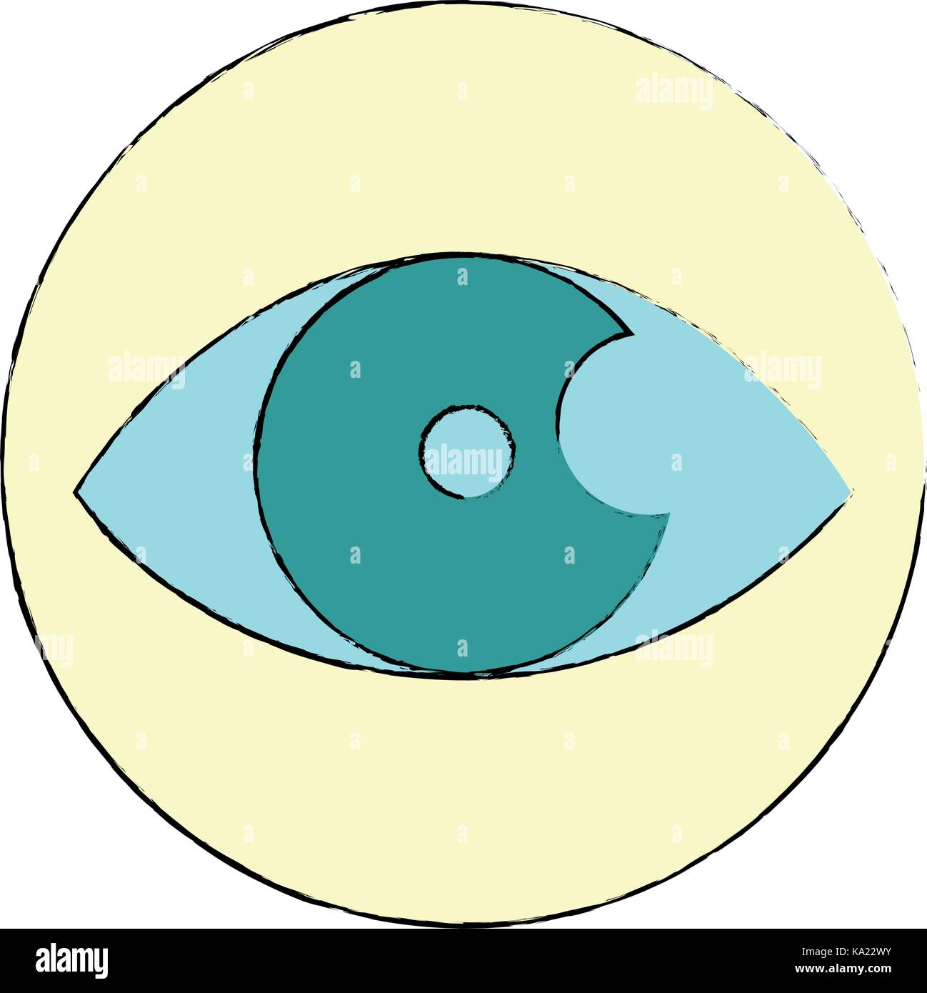 eye human isolated icon Stock Vector Image & Art - Alamy