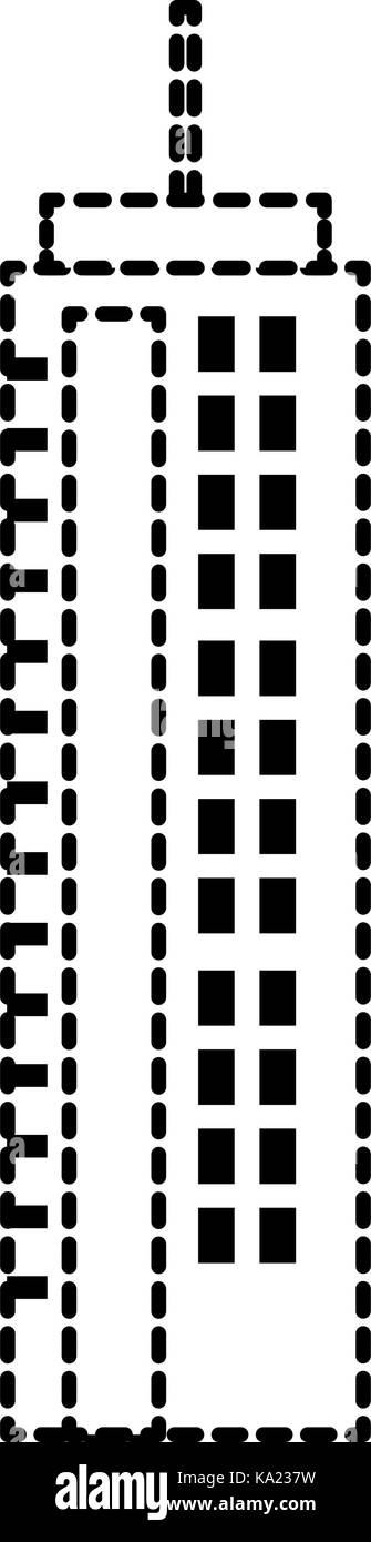 futuristic building isolated icon Stock Vector Image & Art - Alamy