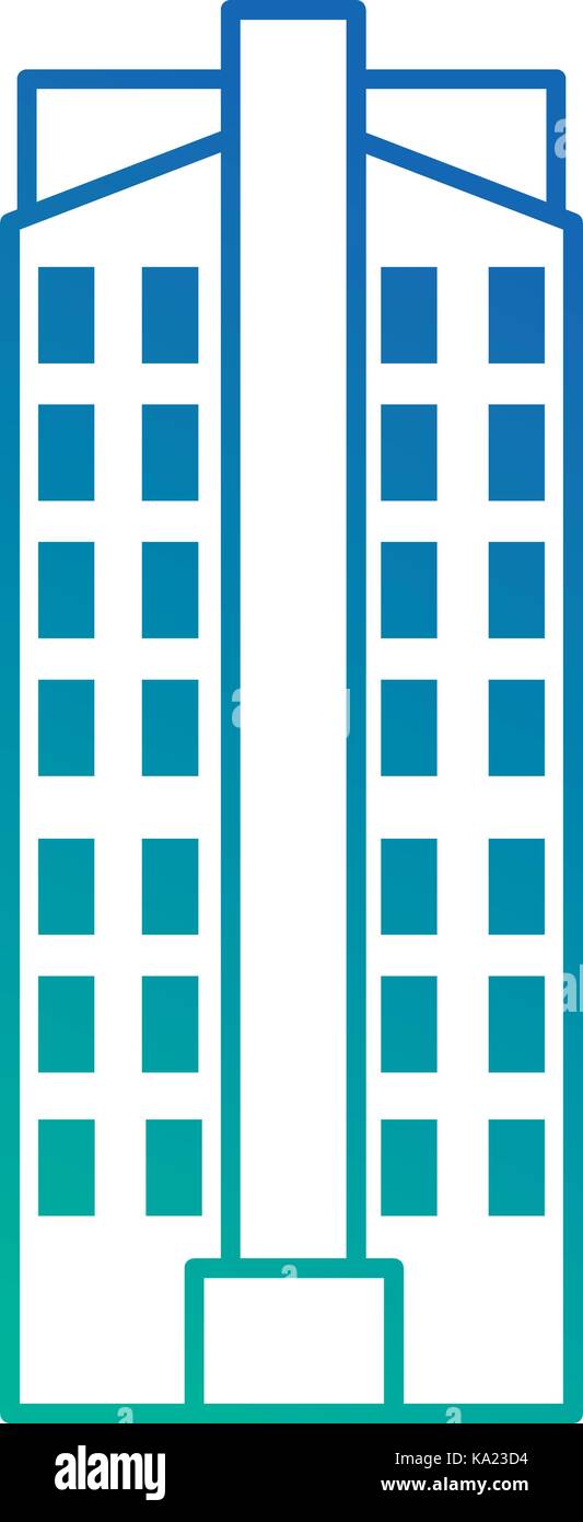 futuristic building isolated icon Stock Vector Image & Art - Alamy