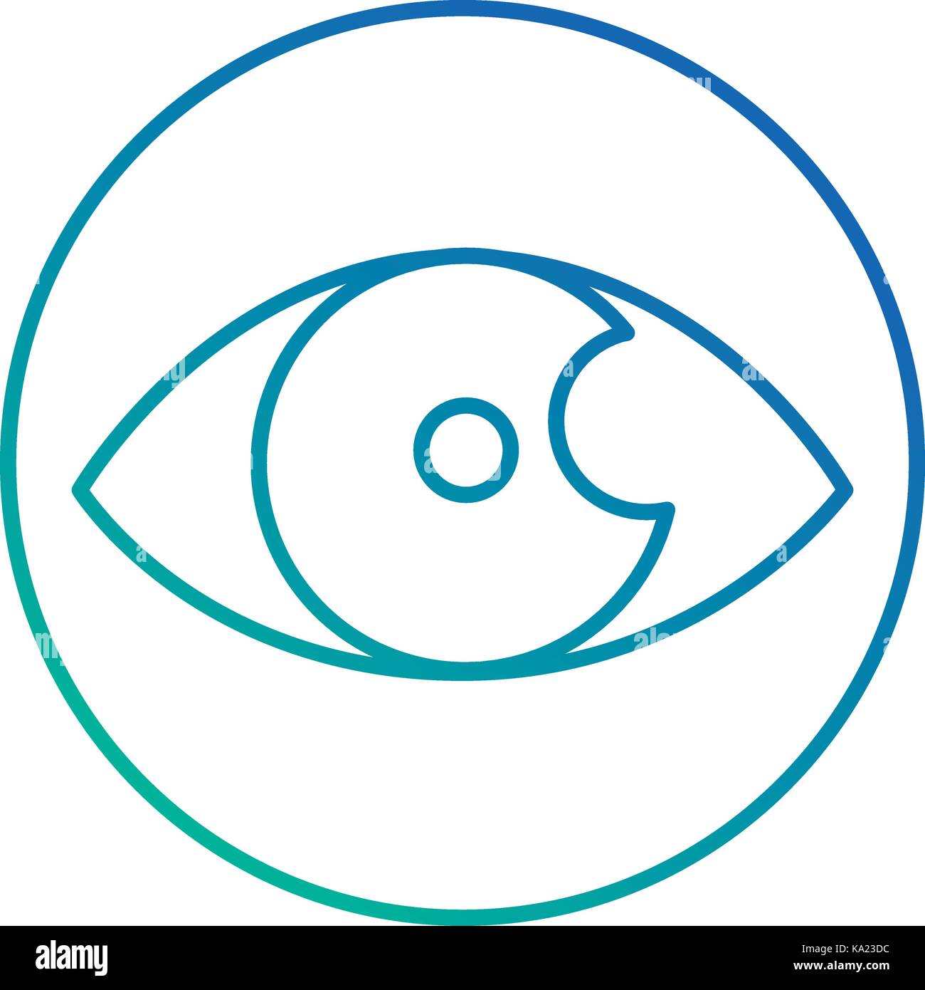 eye human isolated icon Stock Vector Image & Art - Alamy