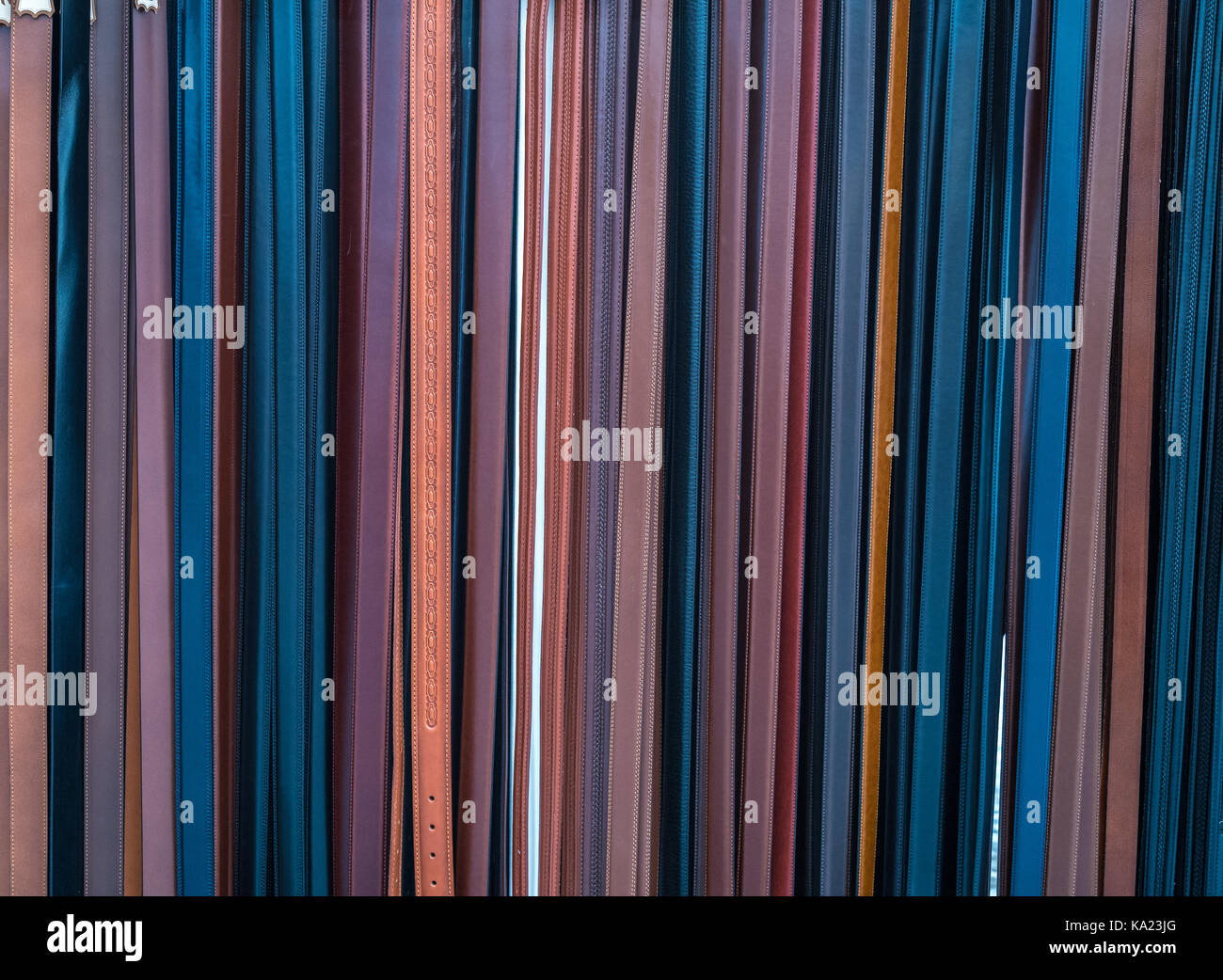 Hanging belts hi-res stock photography and images - Alamy