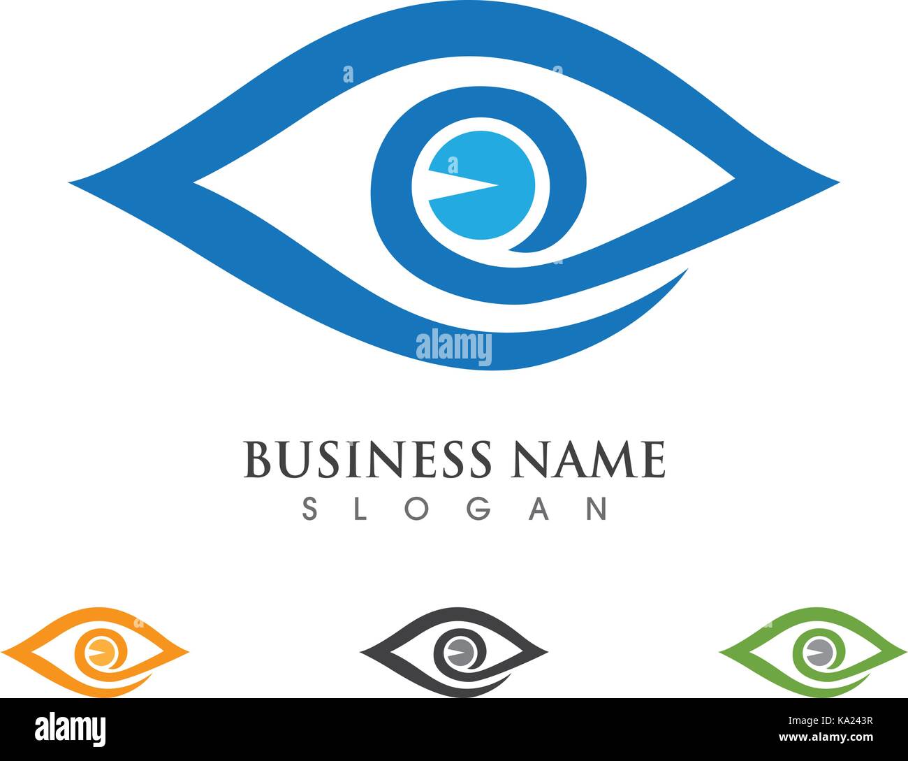Eye care Logo Template vector icon Stock Vector Image & Art - Alamy