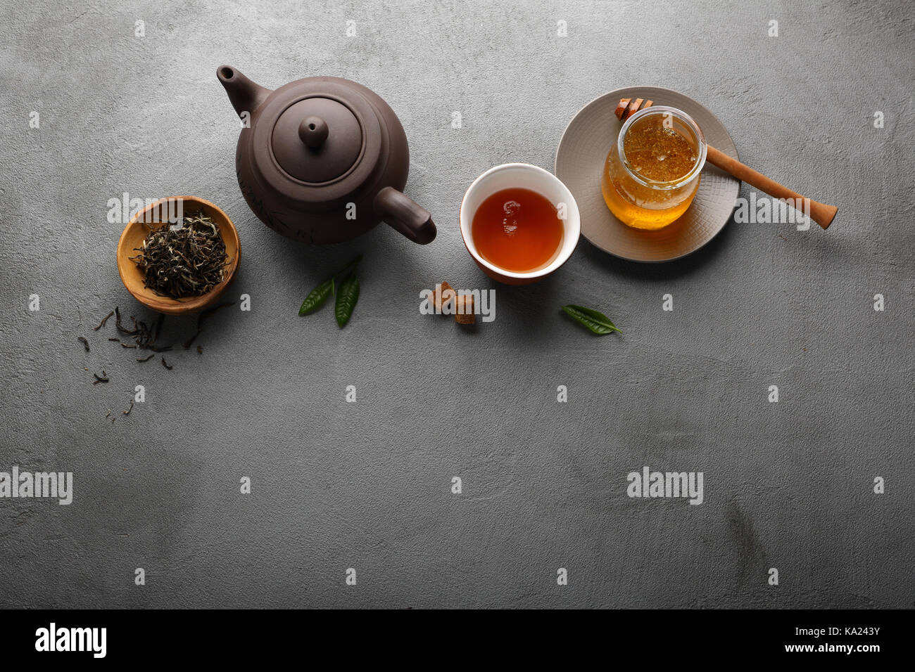 Tea background, copy-space Stock Photo - Alamy