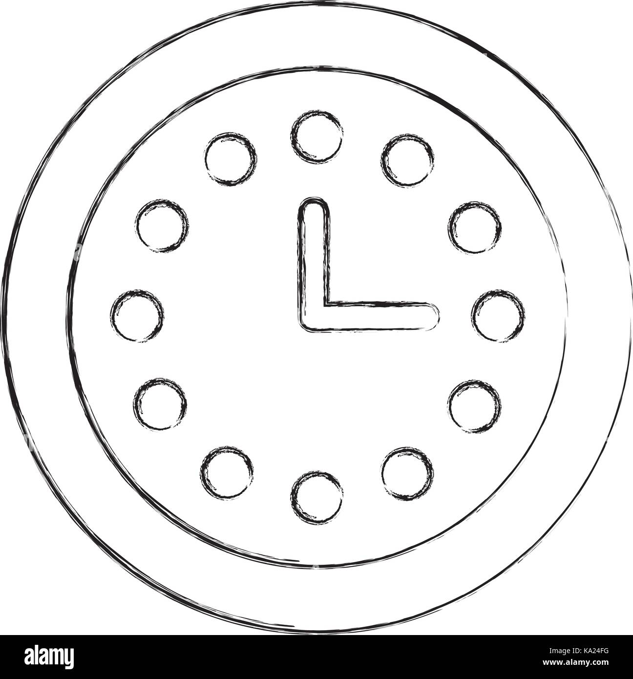 clock hours customer service assistance icon Stock Vector Image & Art ...