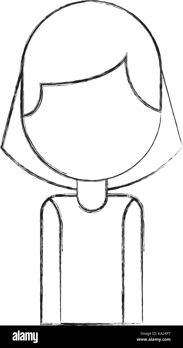 portrait female employee call center work Stock Vector Image & Art - Alamy