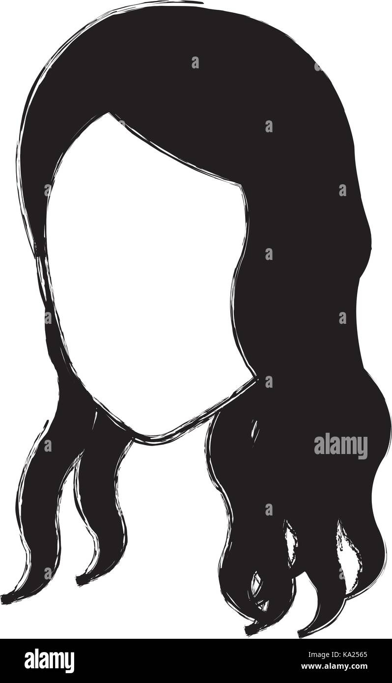beautiful woman head avatar character Stock Vector Image & Art - Alamy